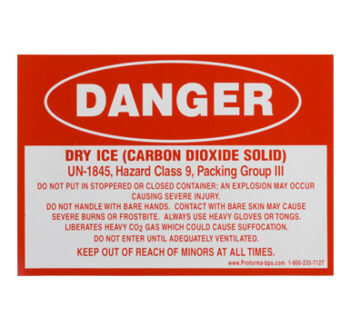 Warning Label – Danger – Ice Made Easy